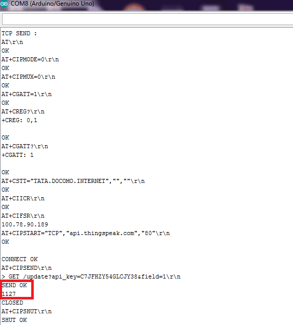 Tcp Client Using Sim900a Gprs And Arduino Uno Arduino 8168